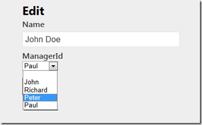 Using ASP.NET MVC’s Html.DropDownListFor helper - The Blinking Caret